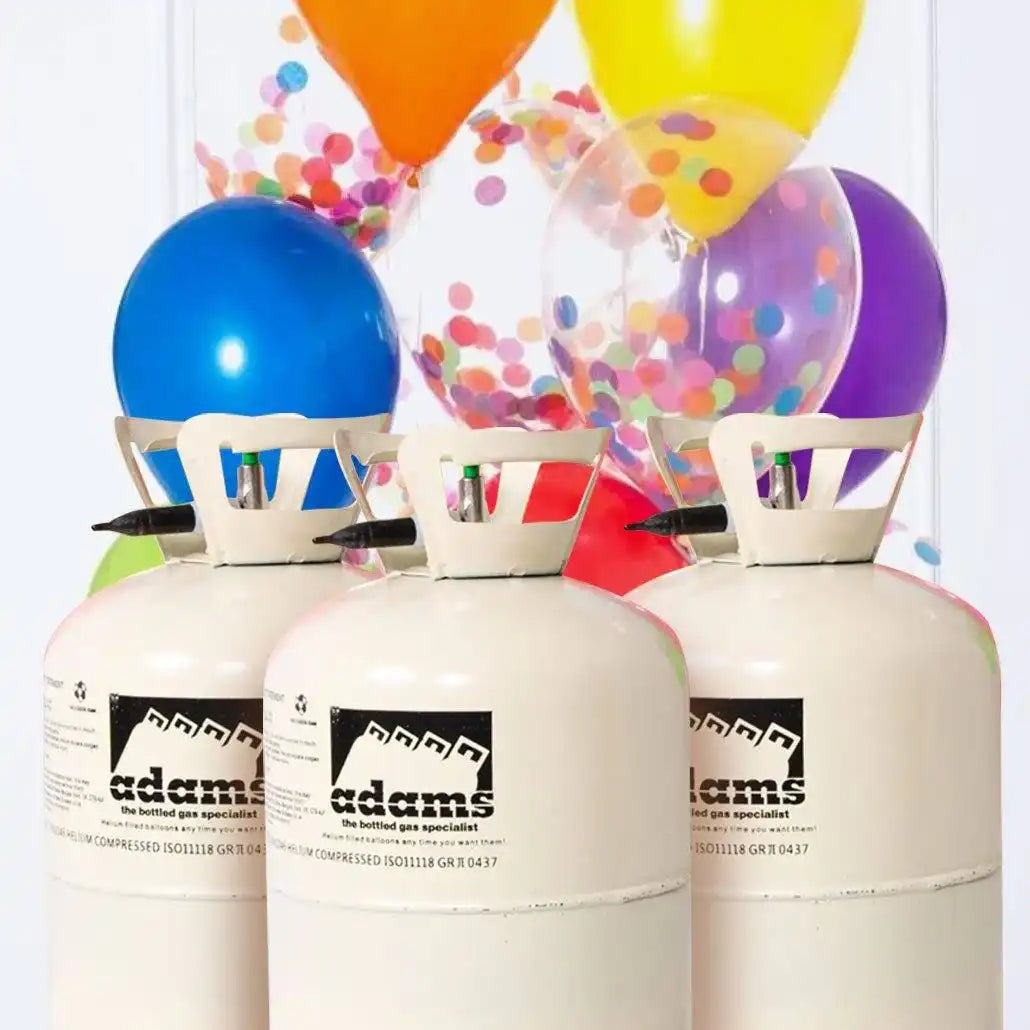 Helium Canister Triple Pack 90 9 Balloons Party Pieces
