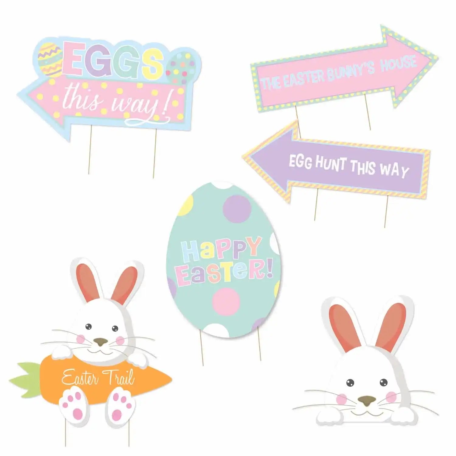 Easter Hunt Props | Easter Egg Hunt | Games & Activities | Party Pieces