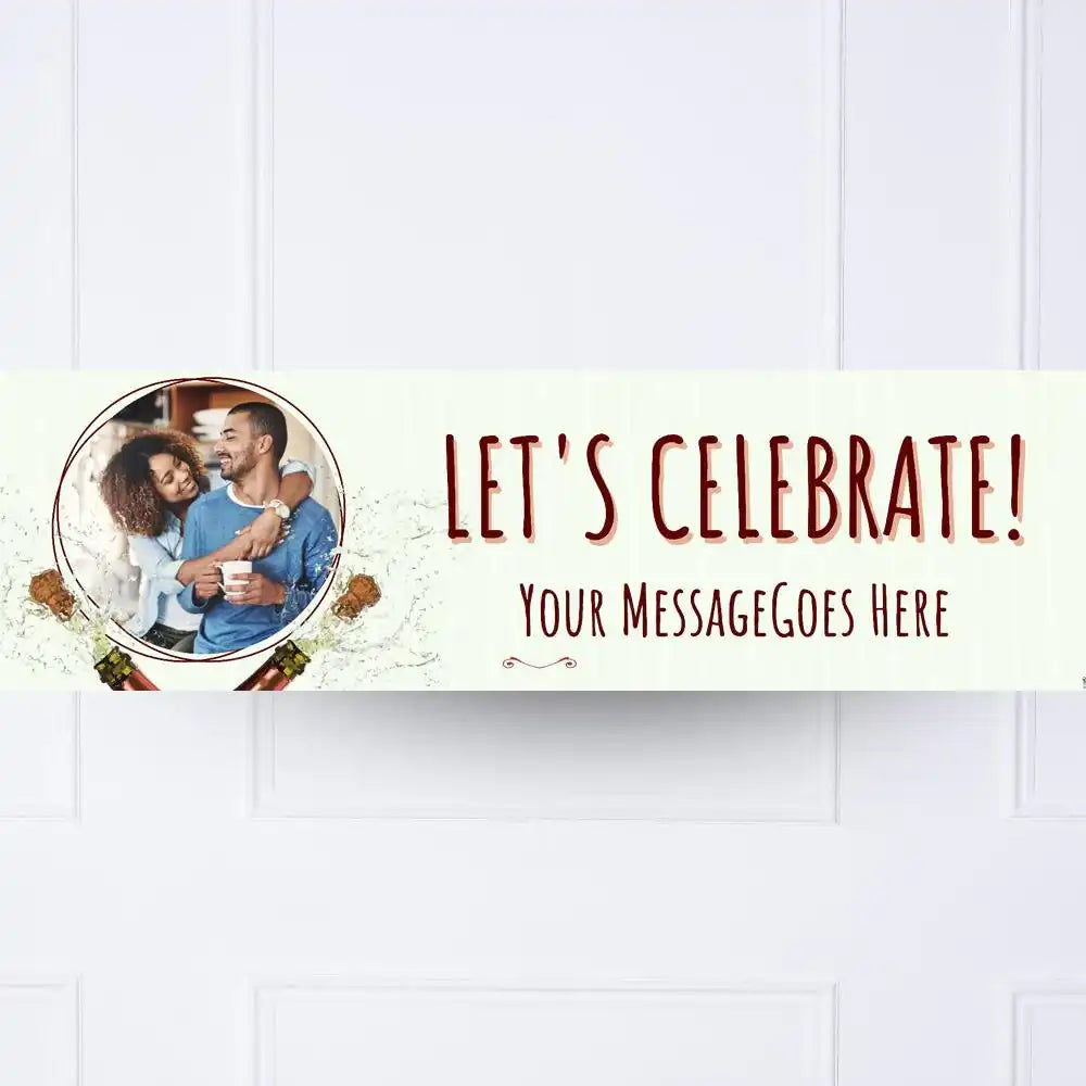 Celebration Personalised Party Banner – Party Pieces