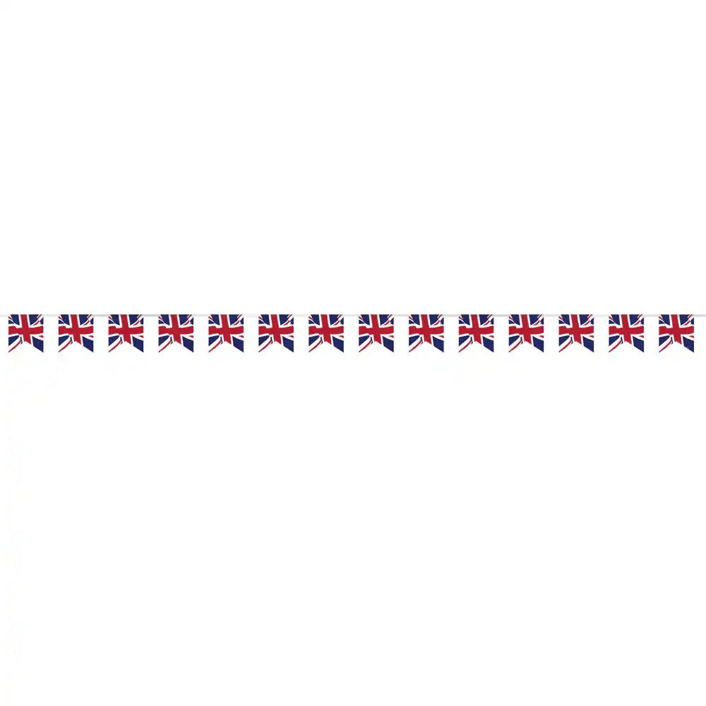 Union Jack Pennant banner (2.7m) | Best of British | Party Pieces