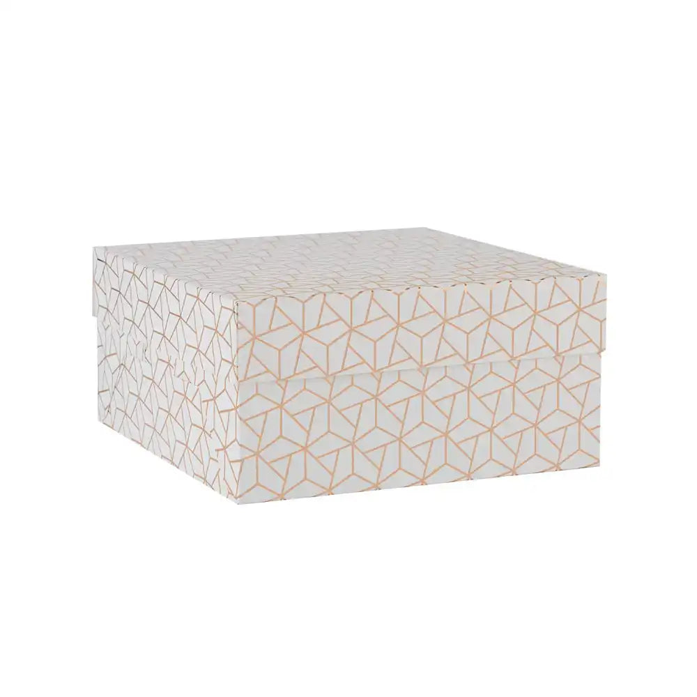 Rose Gold Cake Box (25cm) | Cake Accessories | Party Pieces