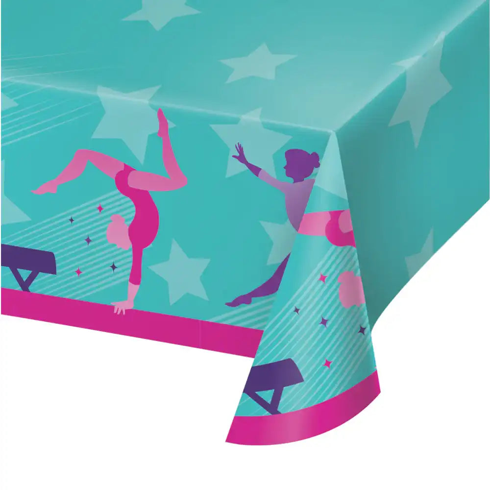Gymnastics Party Paper Table Cover | Buy Now – Party Pieces